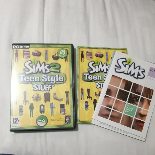 THE SIMS 2 TEEN STYLE STUFF ADD-ON PACK PC CD-ROM ( 60 teen items ) £4. ...