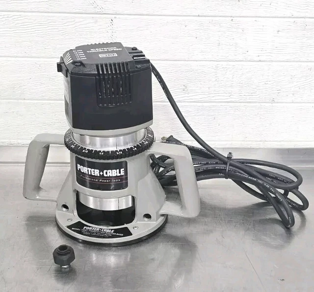 PORTER CABLE 75182 Variable Speed Production Router Motor W/ 75361 Base ...