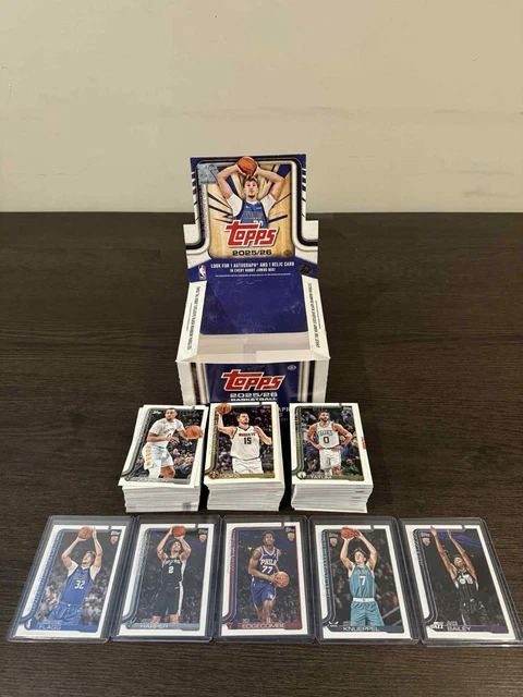TOPPS 2025-2026 NBA Flagship 1-300 Base Set £52.67 - PicClick UK