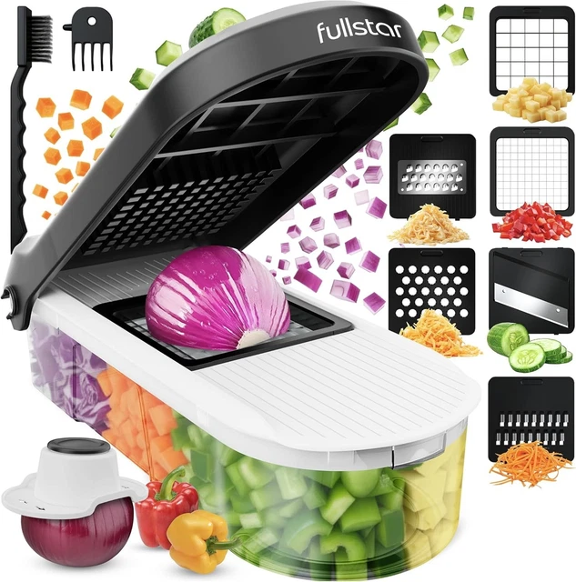 FULLSTAR (CORE SERIES) Vegetable Chopper & Mandoline Slicer - 6 ...