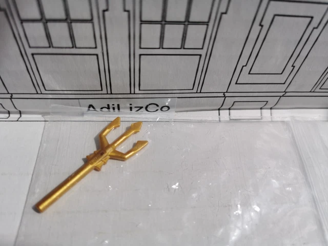 LEGO GOLD TRIDENT Minifigure Weapon, Trident 92289 Pearl Gold £2.89 ...