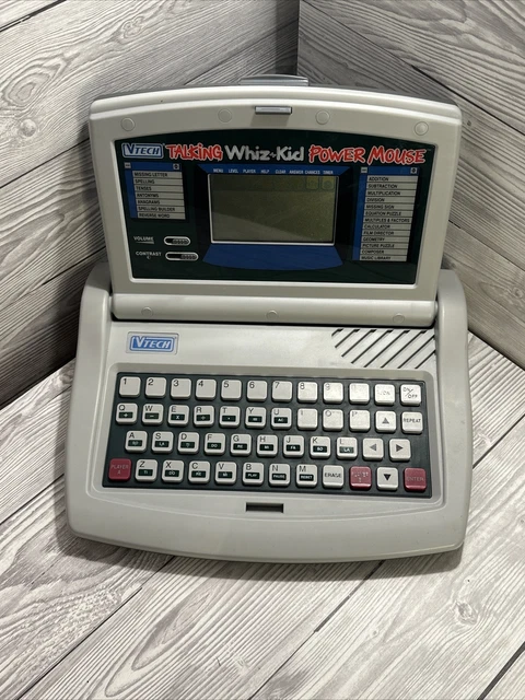 VTECH TALKING WHIZ Kid Power Mouse 1990’s Vintage Learning Toy £14.99 ...