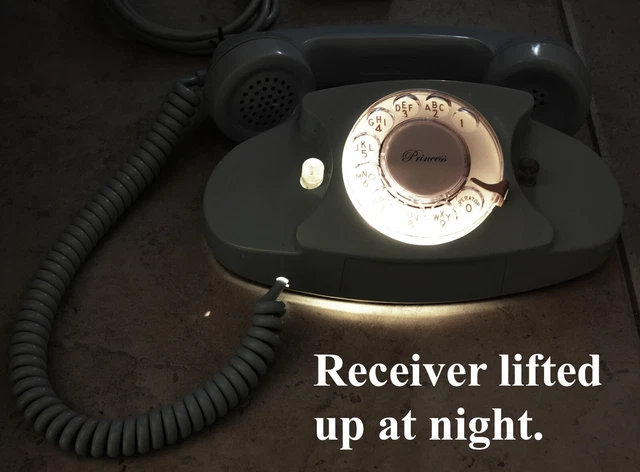 1960 WESTERN ELECTRIC Turquoise Princess Telephone, Lights Up! £130.73 ...