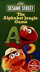 SESAME STREET - The Alphabet Jungle Game (VHS, 1998) The Muppets Elmo ...