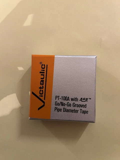 VICTAULIC PT-100A WITH AGS Go/no-go Grooved Pipe Diameter Tape (brand ...