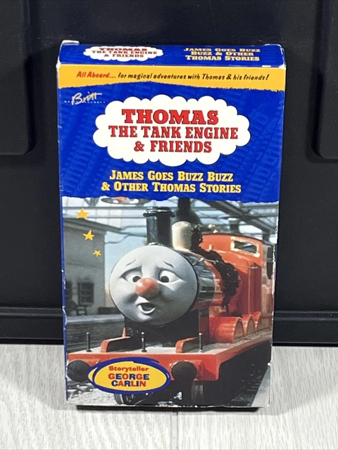 THOMAS THE TANK Engine & Friends James Goes Buzz VHS Video Tape VTG ...