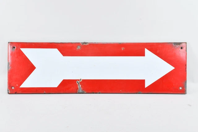 G94J22- VINTAGE EMAIL Schild mit Pfeil EUR 56,75 - PicClick DE