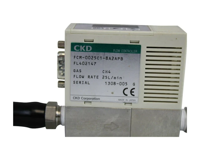 CKD FLOW CONTROLLER Gas Ch4 Fcm-0025C1-8A2Apb £137.69 - PicClick UK
