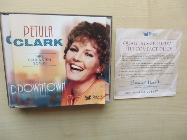 3 CD BOX Petula Clark Downtown - Ihre Schönsten Songs - 2017 Reader´s Digest EUR 4,99 - PicClick DE