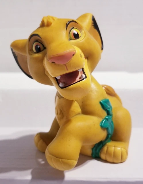 VINTAGE DISNEY'S THE Lion King Simba Cub 5” Rubber Squeaker Bath Toy ...