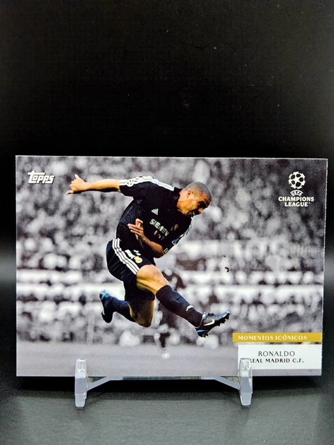 2023-24 TOPPS SIMPLICIDAD Ronaldo R9 Momentos Iconicos Readl Madrid CF ...