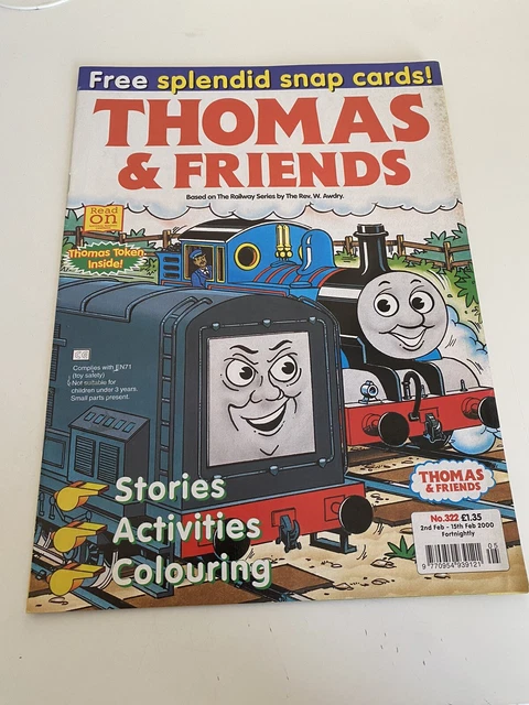 VINTAGE THOMAS THE Tank Engine & Friends Magazine 2nd Feb 15th Feb 2000 ...