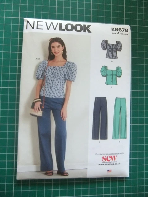 NEWLOOK ''MISSES' SEVEN SIZES IN ONE'' Sewing Pattern - US size 6 - 18 ...