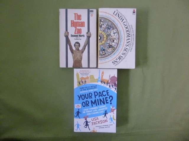 3X BOOKS BY Desmond Morris, Linda Goodman, Lisa Jackson. £10.26 ...