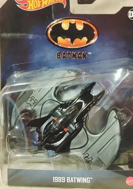 HOT WHEELS BATMAN - BATMAN RETURNS: Batwing .Mattel GNN48 1:50 Diecast ...