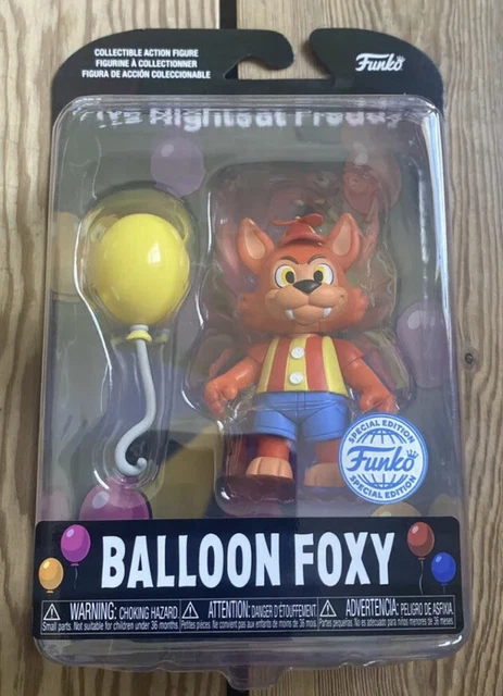 FIVE NIGHTS AT Freddys Balloon Foxy FNAF Funko Figure Special Edition ...