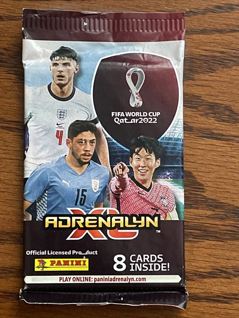 2022 PANINI ADRENALYN XL FIFA World Cup Qatar Soccer Cards Sealed Pack ...