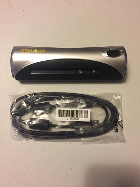 SCANSHELL CARD SCANNING Solutions ScanShell 800NR Sheetfed Scanner $49. ...