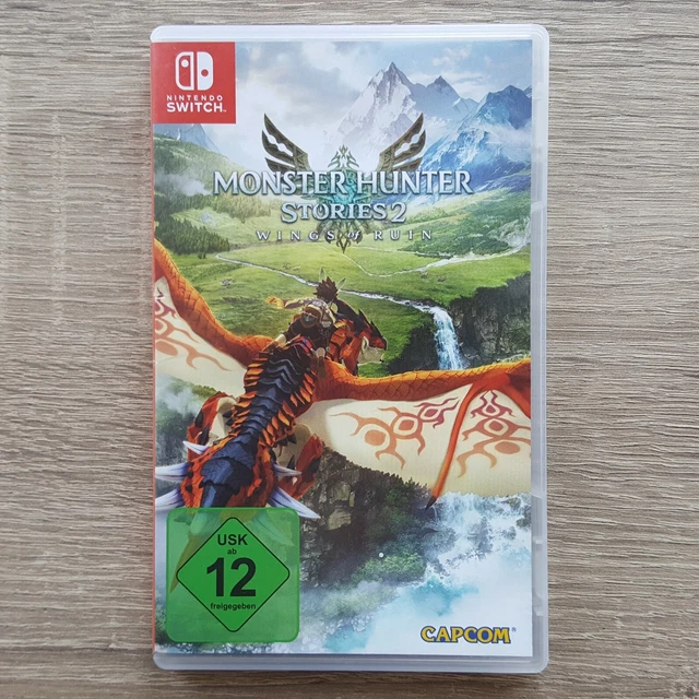 NINTENDO SWITCH SPIEL Monster Hunter Stories 2 Wings of Ruin in OVP EUR ...
