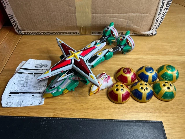 POWER RANGERS NINJA Storm Dx Samurai Star Megazord with all 3 Spheres ...