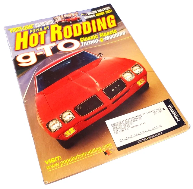 POPULAR HOT RODDING: Gto Classic Muscle Turned G-Machine April 2003 ...