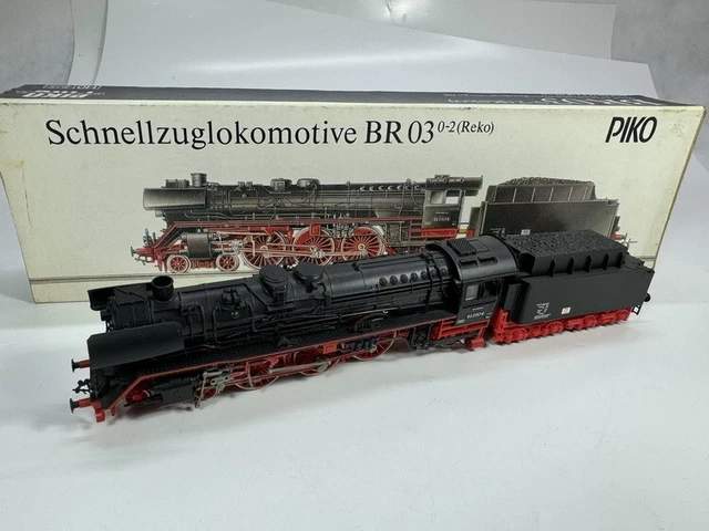 PIKO BR 03 SCHNELLZUGLOKOMOTIVE Dampflok mit Tender Modelleisenbahn H0 ...