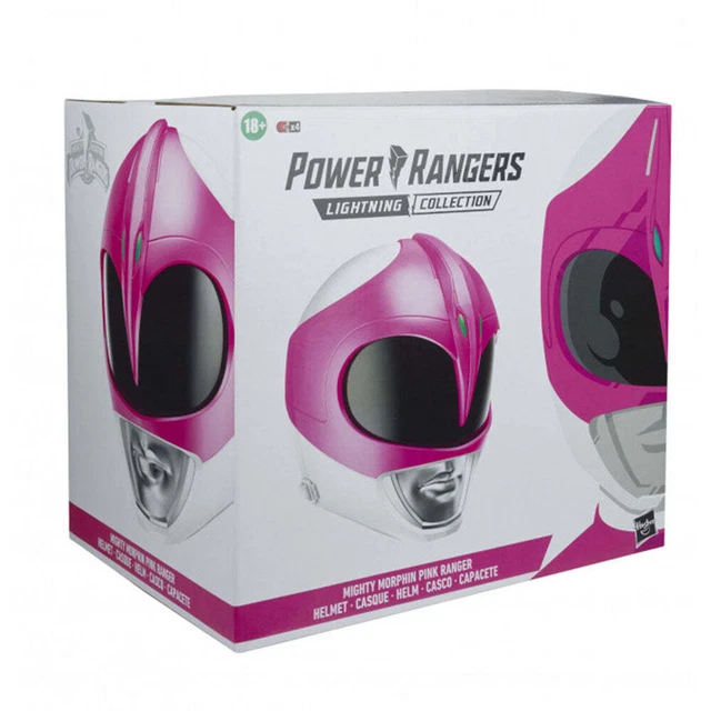 HASBRO POWER RANGERS Mighty Morphin Collectible Pink Ranger Helmet ...