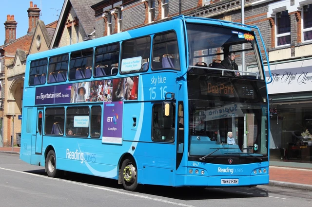 847 YN57FXH READING Buses 6x4 Quality Bus Photo H EUR 3,80 - PicClick FR