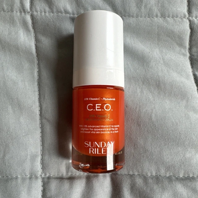 SUNDAY RILEY CEO 15 Vitamin C Brightening Serum 15ml £10.00 - PicClick UK