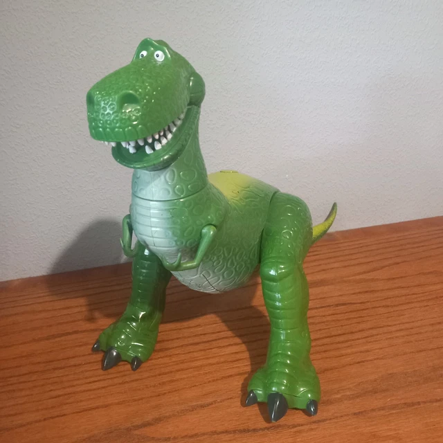 REX TOY STORY Talking Figure Pixar Toy Large Disney Store Large ...