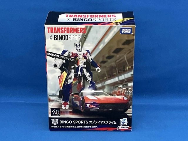 TAKARA TOMY BINGO SPORTS Optimus Prime Transformers Unapened Box ...