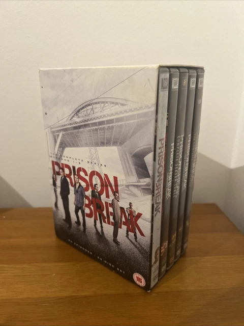 PRISON BREAK COMPLETE Collection - DVD Boxset Series Seasons 1-5 25 Disc Set £16.31 - PicClick UK