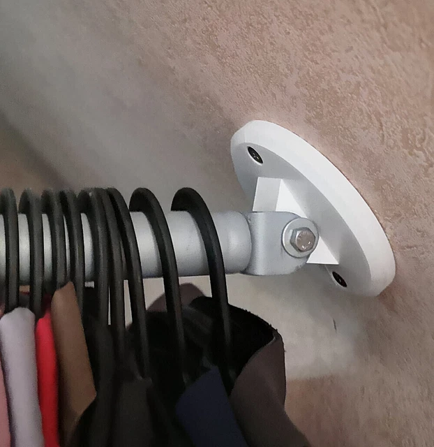 SUPPORT MURAL POUR Système De Rack Ikea Stolmen (Multi Angle) EUR 8,77 ...