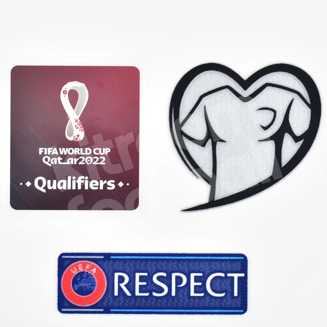 ORIGINAL PLAYER ISSUE FIFA World Cup Qatar 2022 Qualifiers Patch v1 ...