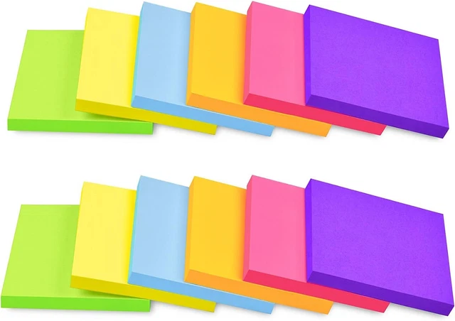 POST IT NOTES Pop-Up, Sticky Notes, 3X3 Inches, 9 Pads, Bright Colors ...