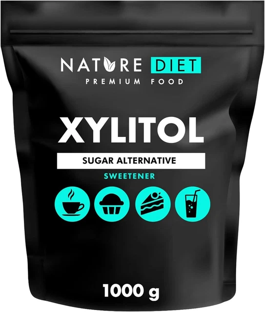 XYLITOL 1 Kg | 100% Natural | Sugar Substitute | Vegetable Sweetener ...
