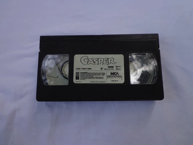 FIRST EDITION MCA, Universal Studio's CASPER Movie VHS 1995 £33.01 ...