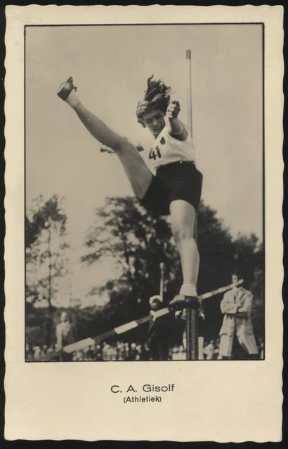 &FOTO REALE - ""Lien Gisolf (NED) 1928 vincitore medaglia d'argento ...