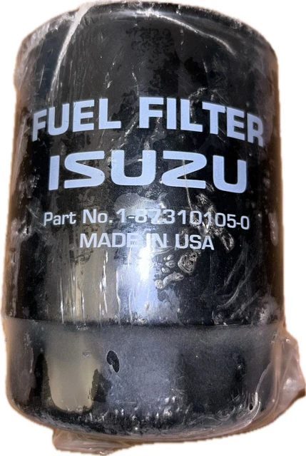 GENUINE ISUZU FUEL Filter Diesel - Js-210 Jcb Excavator Isuzu 1 ...