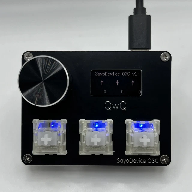 SAYODEVICE OSU O3C Rapid Trigger Magnetic Switches Keyboard With Screen ...