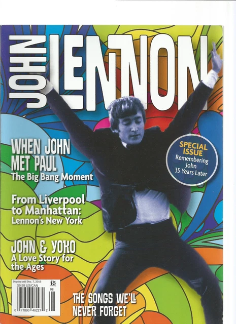 JOHN LENNON MAGAZINE Special Issue Remembering John 35 Years Later 2015 ...