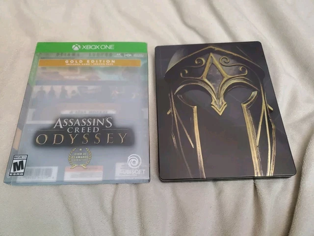 ASSASSINS CREED ODYSSEY Gold Steelbook Edition - Xbox One $29.99 - PicClick