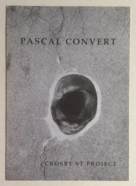 PASCAL CONVERT - Carton d invitation - 1996 EUR 15,00 - PicClick FR