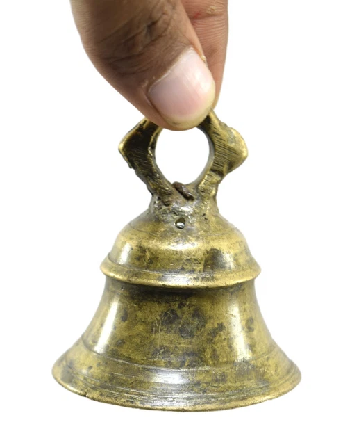 OLD UNIQUE INDIAN Primitive Animal Neck Bell Vintage House Hold Item ...
