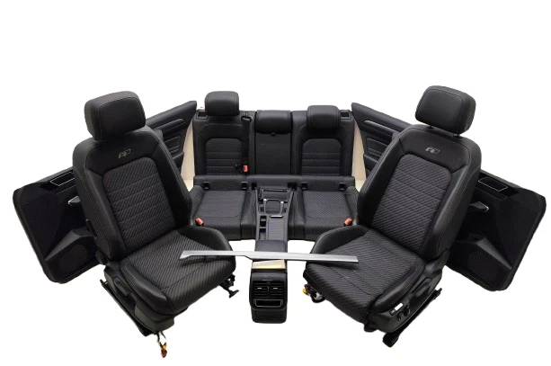 VOLKSWAGEN PASSAT B8 R-Line Lift Leather Bucket Seats Sitze Bolsters ...