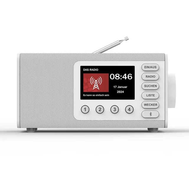 HAMA DIGITALRADIO &DR1001BT&, FM/DAB/DAB+/Bluetooth® RX, #1906988 EUR ...