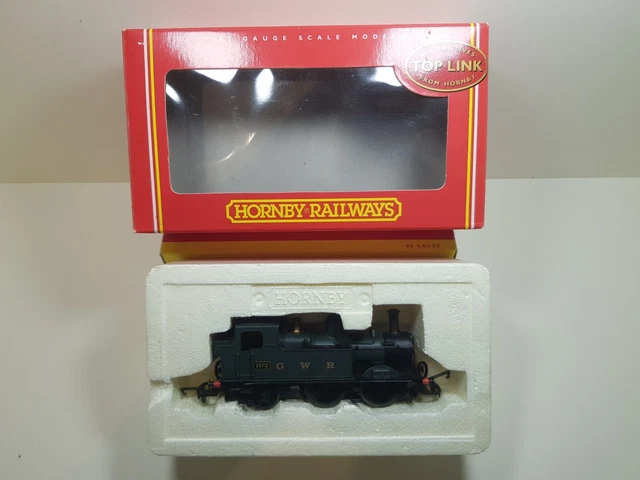 HORNBY OO GAUGE R2026A Class 14xx GWR Green 0-6-2T Tank Engine No 1472 ...