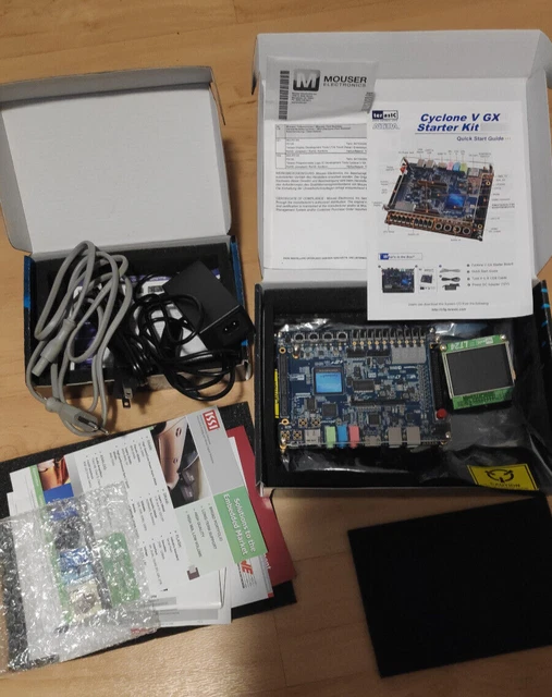 TERASIC CYCLONE V GX FPGA Starter Kit incl. LT24 Touch Display/Development Board £137.60 ...