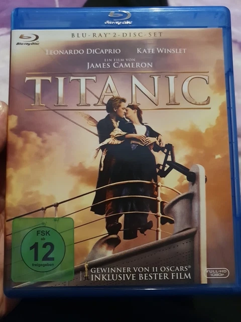 TITANIC BLU-RAY (2012) Leonardo DiCaprio, Cameron (DIR) Region B UK ...