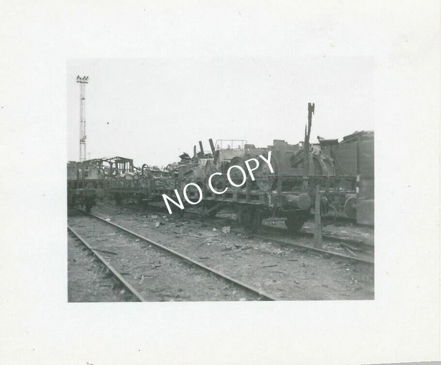 FOTO WK II Bahntransport von Geschütze gun G1.18 EUR 34,90 - PicClick DE